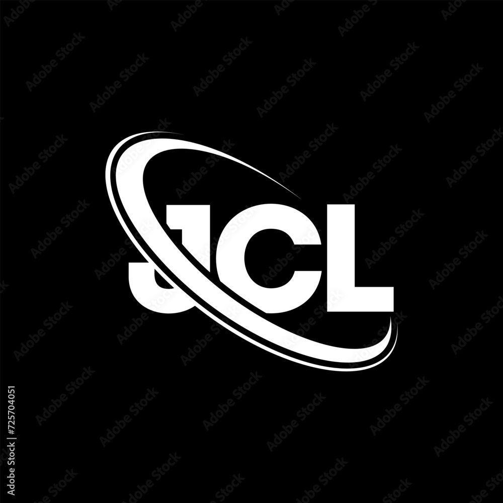 JCL logo. JCL letter. JCL letter logo design. Intitials JCL logo linked ...