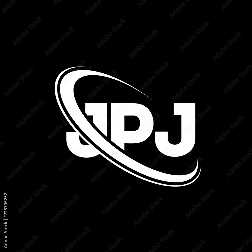JPJ logo. JPJ letter. JPJ letter logo design. Initials JPJ logo linked ...