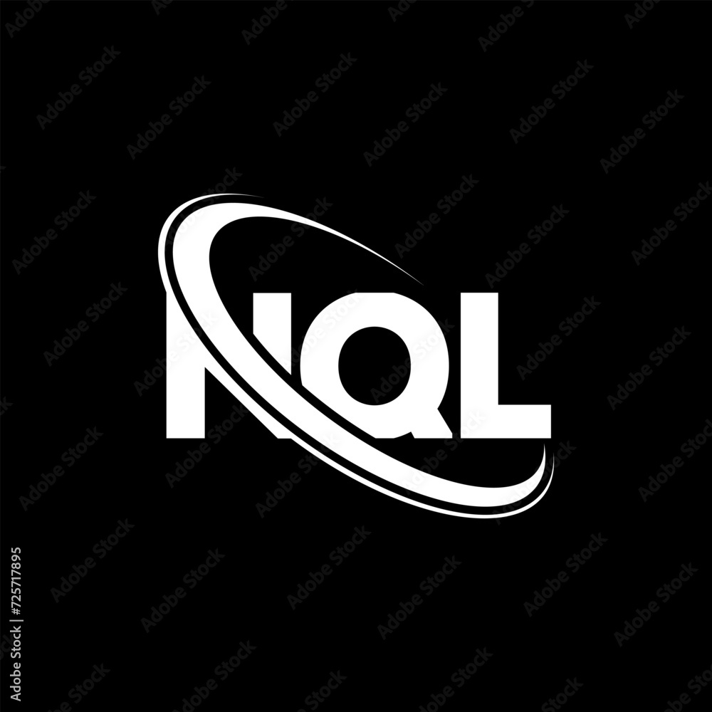NQL logo. NQL letter. NQL letter logo design. Initials NQL logo linked ...