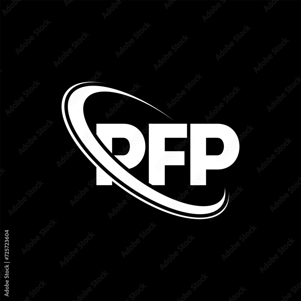PFP logo. PFP letter. PFP letter logo design. Initials PFP logo linked ...