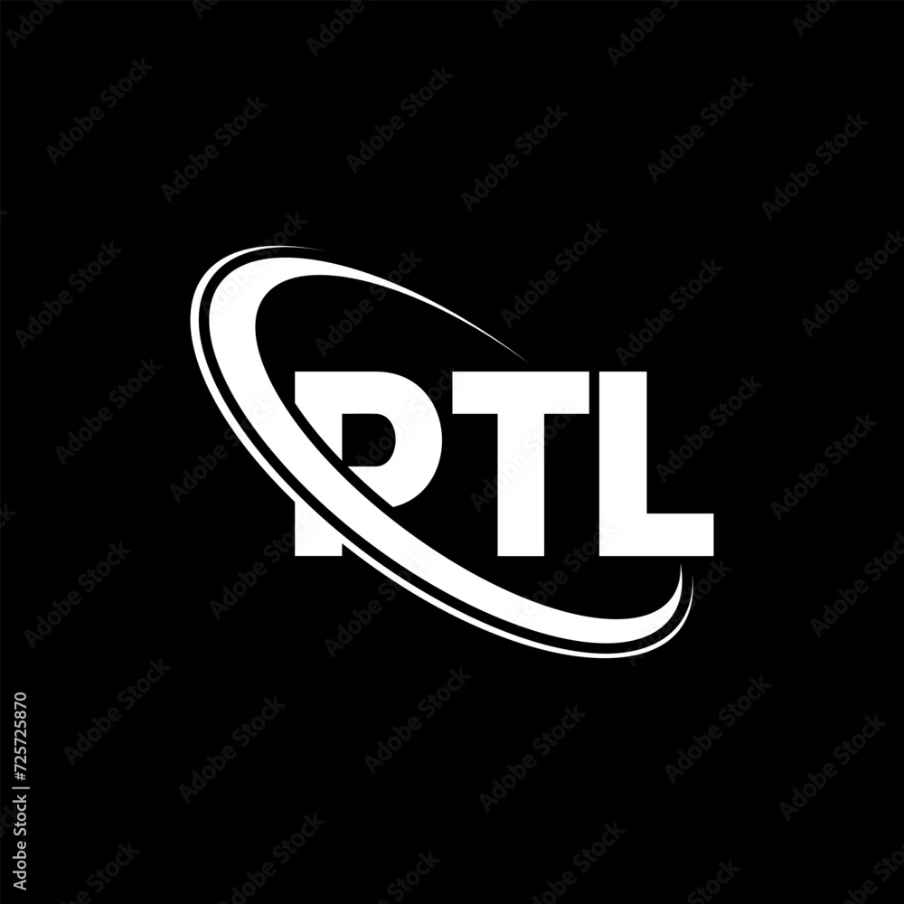 PTL logo. PTL letter. PTL letter logo design. Initials PTL logo linked ...