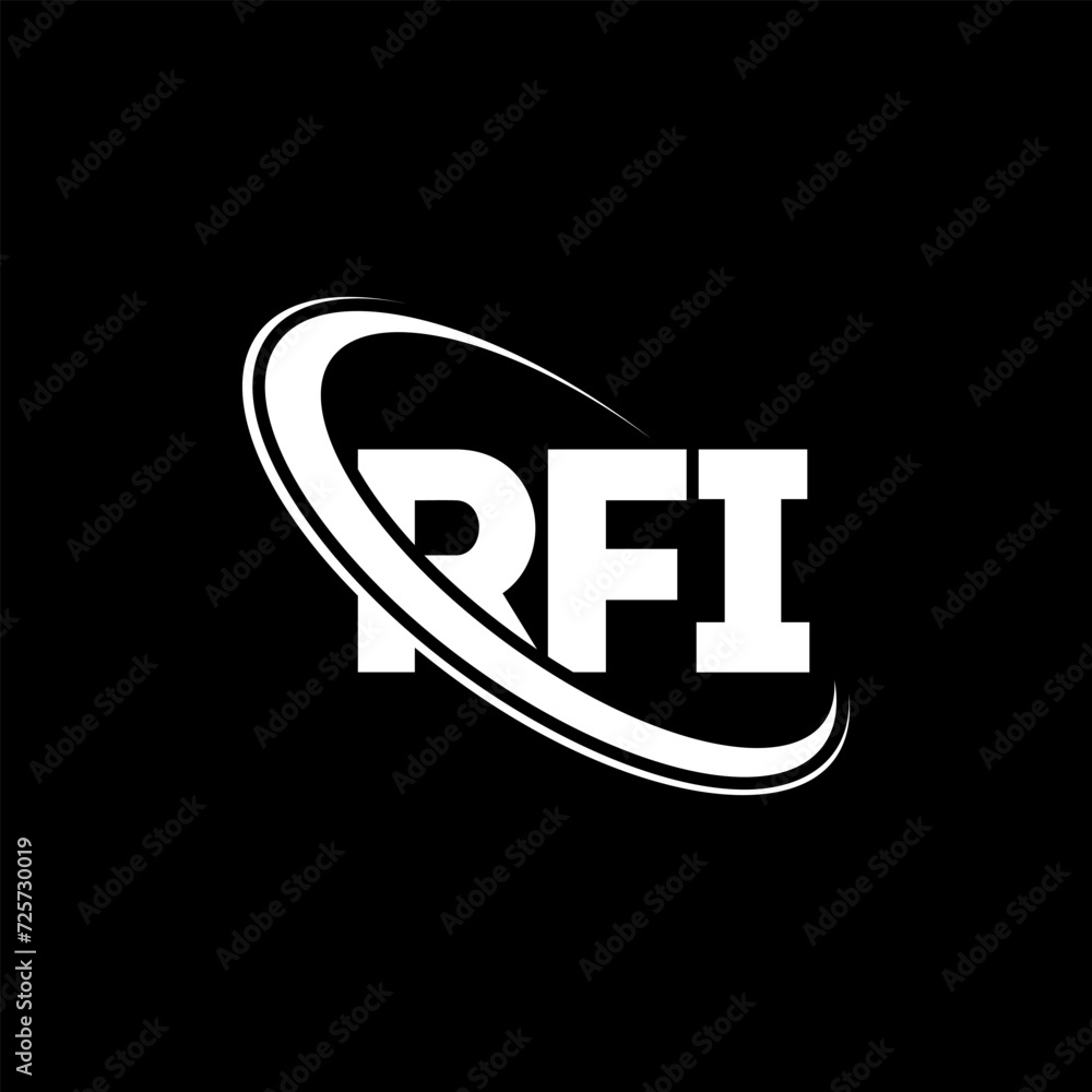 Vecteur Stock RFI logo. RFI letter. RFI letter logo design. Initials ...