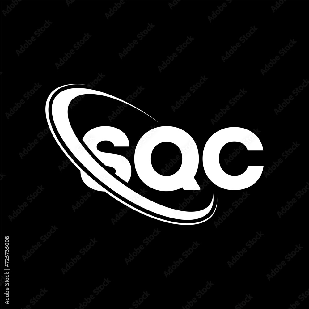 SQC logo. SQC letter. SQC letter logo design. Initials SQC logo linked ...