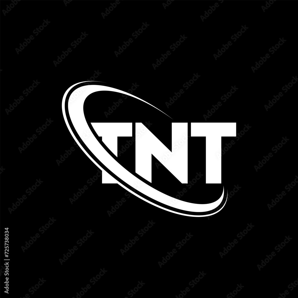 TNT logo. TNT letter. TNT letter logo design. Initials TNT logo linked ...