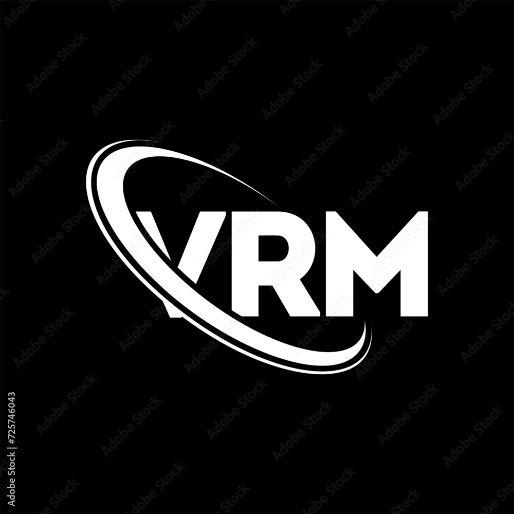 VRM logo. VRM letter. VRM letter logo design. Initials VRM logo linked ...