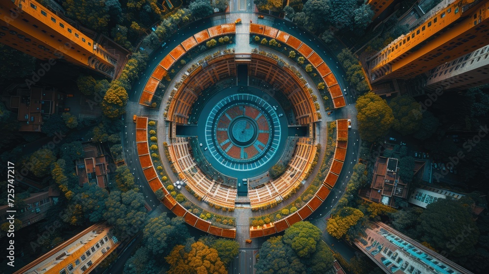 An Aerial Exploration of Circular Design: Capturing the Radial Symmetry ...