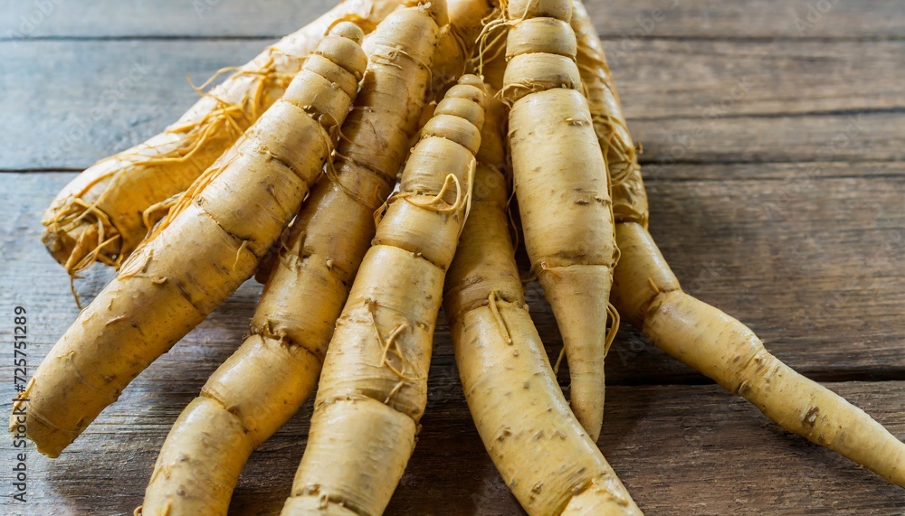 wild korean ginseng root wild ginseng can be processed to be red or ...