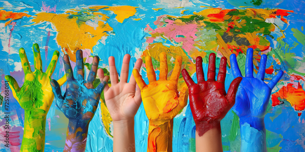 Global Citizenship: An Inspirational Image Representing the Concept of ...
