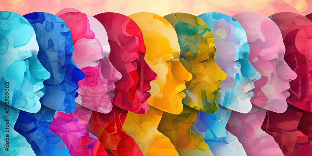 Mental Health Awareness: A Visual Symbol of the Importance of Mental ...