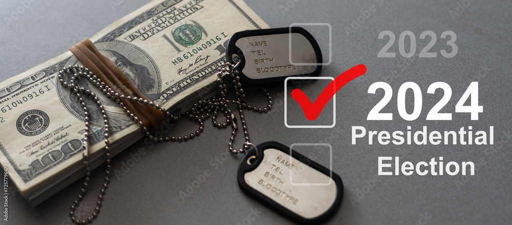 Presidential Election 2024 in United States. Vote day, November 5. US ...