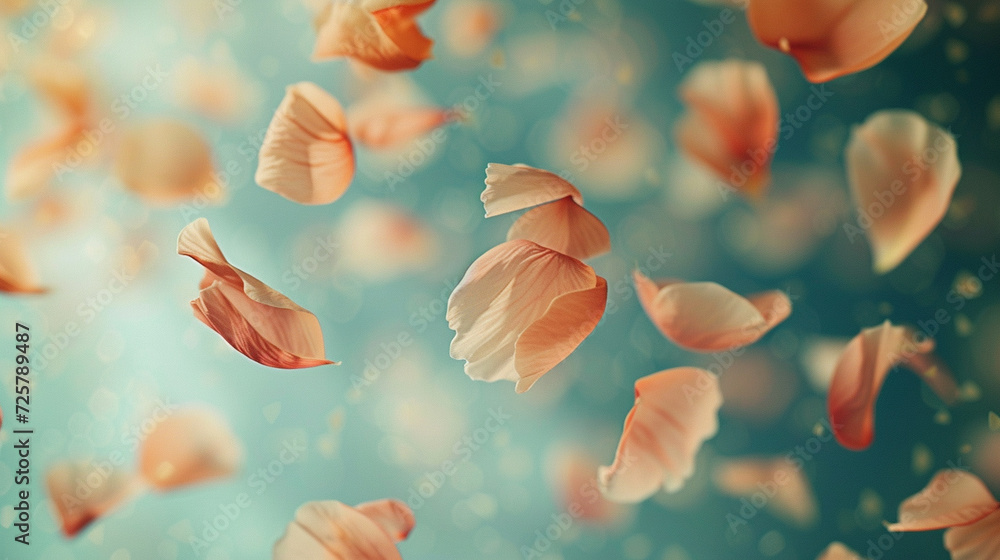 Floating Petals: Freeze the motion of floating flower petals, creating ...