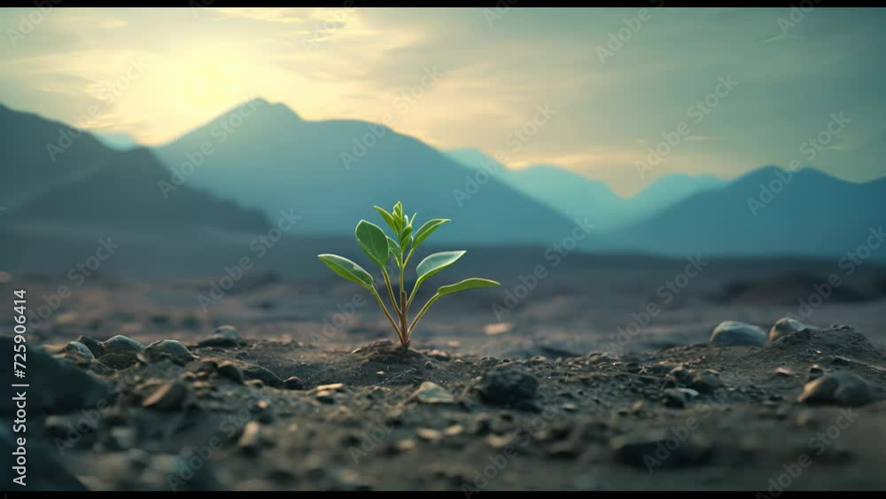 Vidéo Stock Habitable exoplanet similar to Earth and suitable for human ...