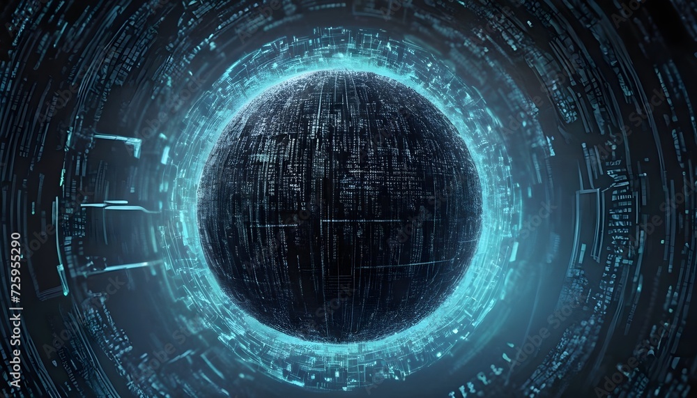 Explore the intriguing realm of cybersecurity art, which combines the ...