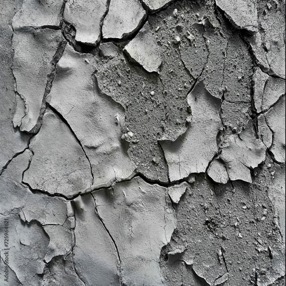 Cracked Concrete Textures: Photorealistic Depictions of Urban Decay and ...