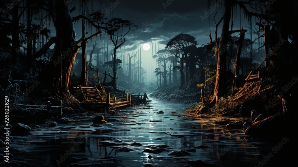 Nightmare Celestial: A Chilling Lunar Encounter - A Gripping Comic ...