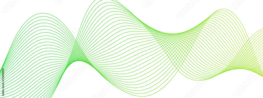 Abstract colorful wave line transparent background modern stream wave ...