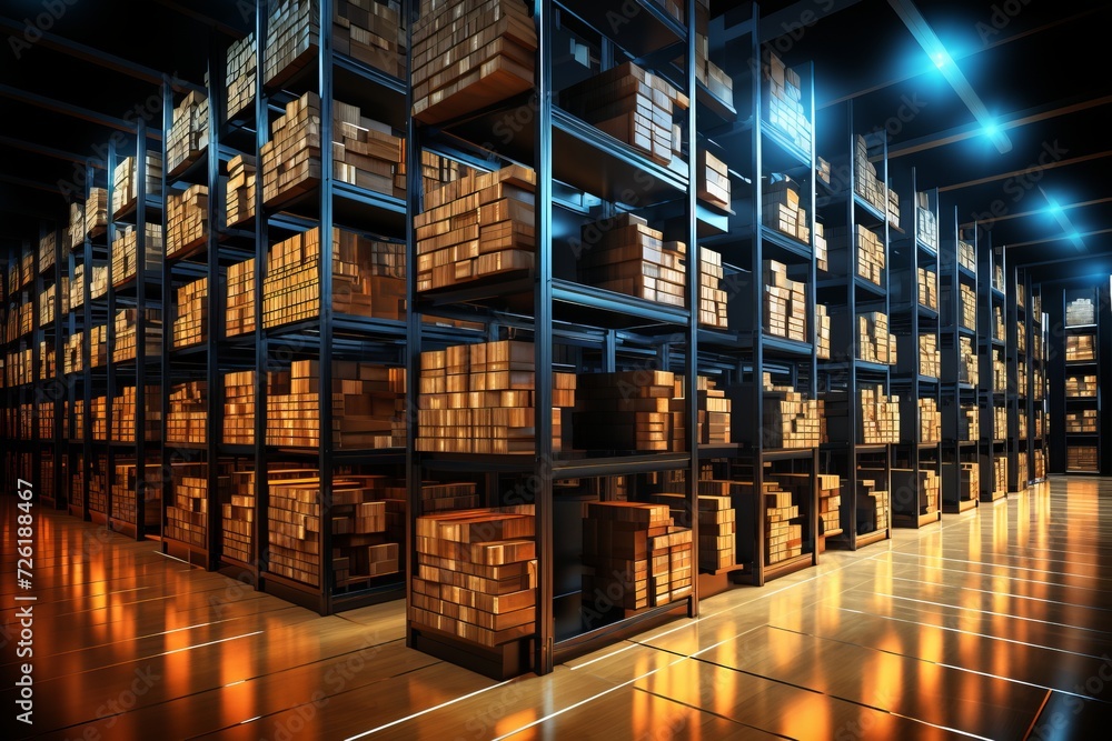 logistics network distribution and transportation, Smart logistics ...