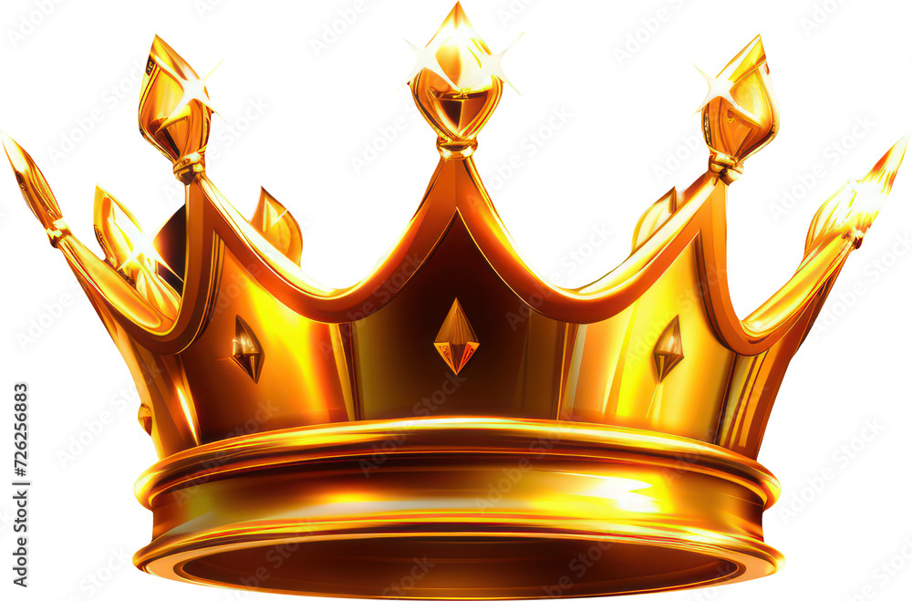 Crown transparent background PNG clipart Stock Illustration | Adobe Stock