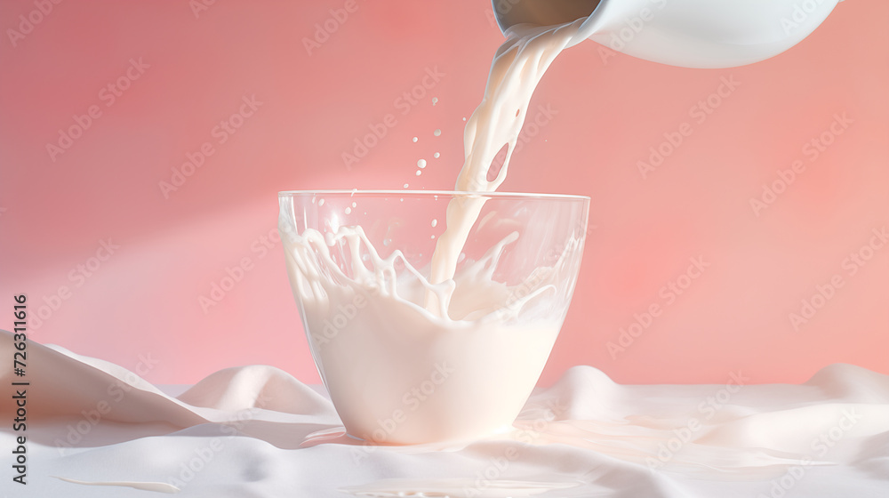 Milk Fresh Delicious Yummy Food Swirl Dairy Cow Lactose Moo Calcium ...