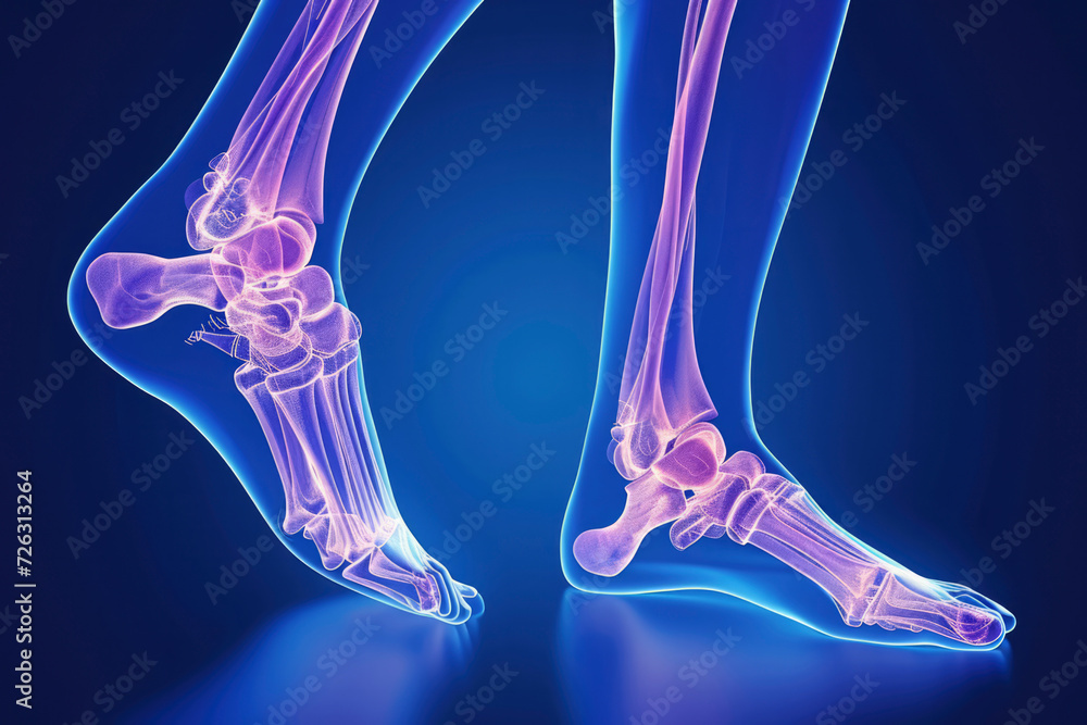 The term "ankles" typically refers to the joints that connect the lower ...