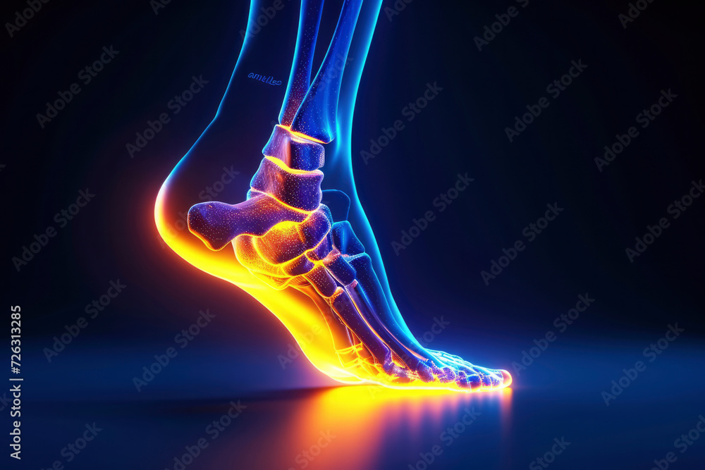 The term "ankles" typically refers to the joints that connect the lower ...