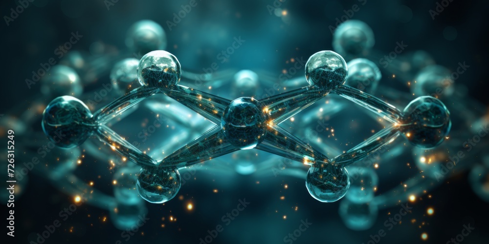 Dnas Complex Structure Underpins A Range Of Genetic Disorders. Сoncept ...