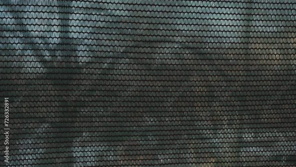 Looping stop motion animation of a textured mesh background with ...