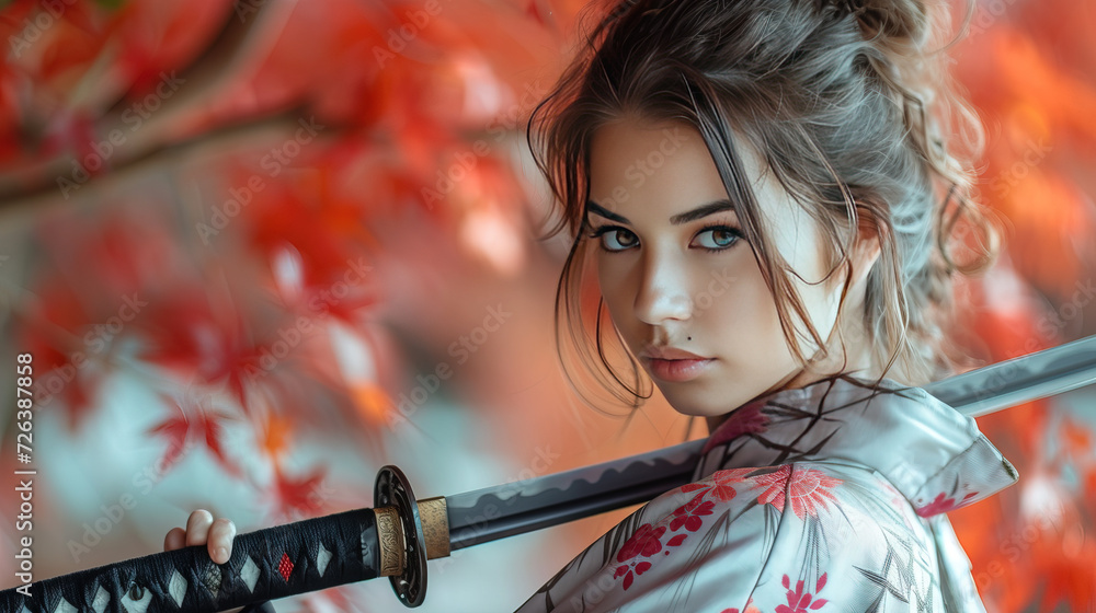 Embrace the spirit of the Samurai girl – fierce, elegant, and ...