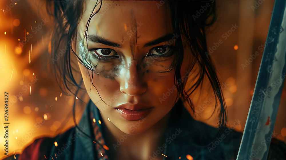 Embrace the spirit of the Samurai girl – fierce, elegant, and ...