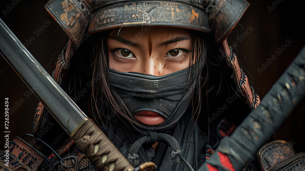 Embrace the spirit of the Samurai girl – fierce, elegant, and ...