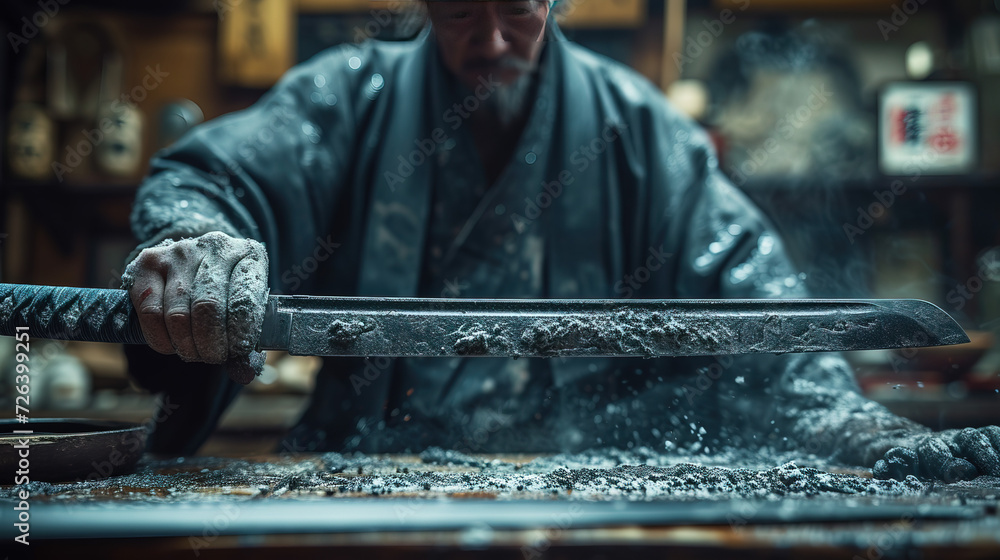 Crafting a sword is an art of precision and passion. Each strike of the ...