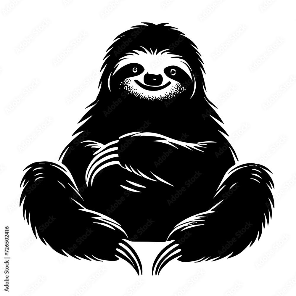 Vetor de Sloth, Sloth Svg, Sloth Png, Sloths Svg Png, Sloth Cut File ...