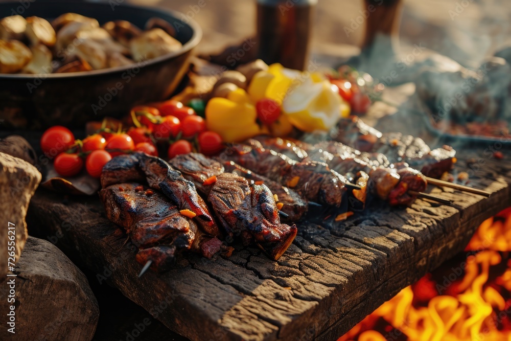 South African Braai Day: Celebrating Traditional Food and Culture Stock ...