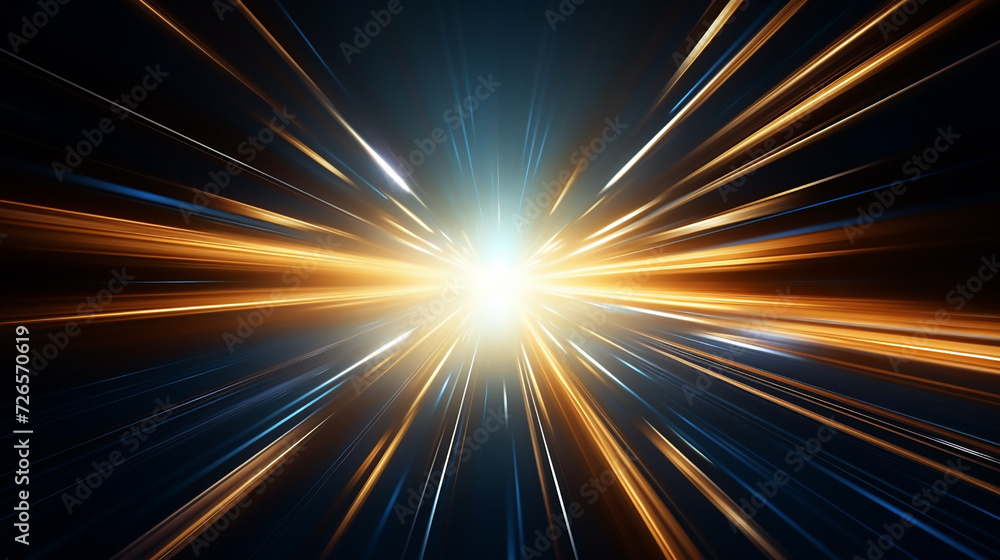 glowing light burst Realistic sun rays. colorful sun ray glow abstract ...
