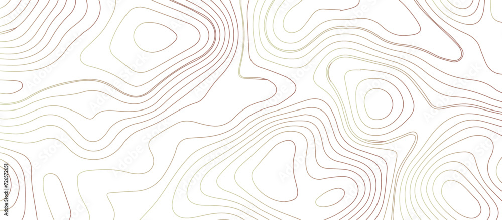 Abstract topographic Contour Map Subtle White Vector Background . Blank ...