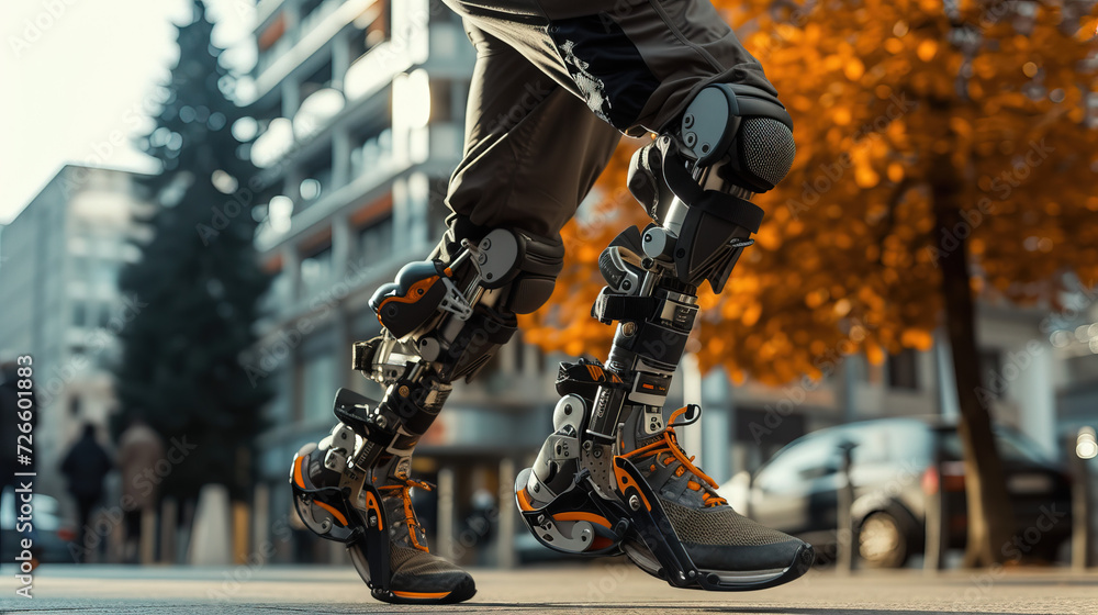 Empower your run with a robotic leg, merging technology and athleticism ...