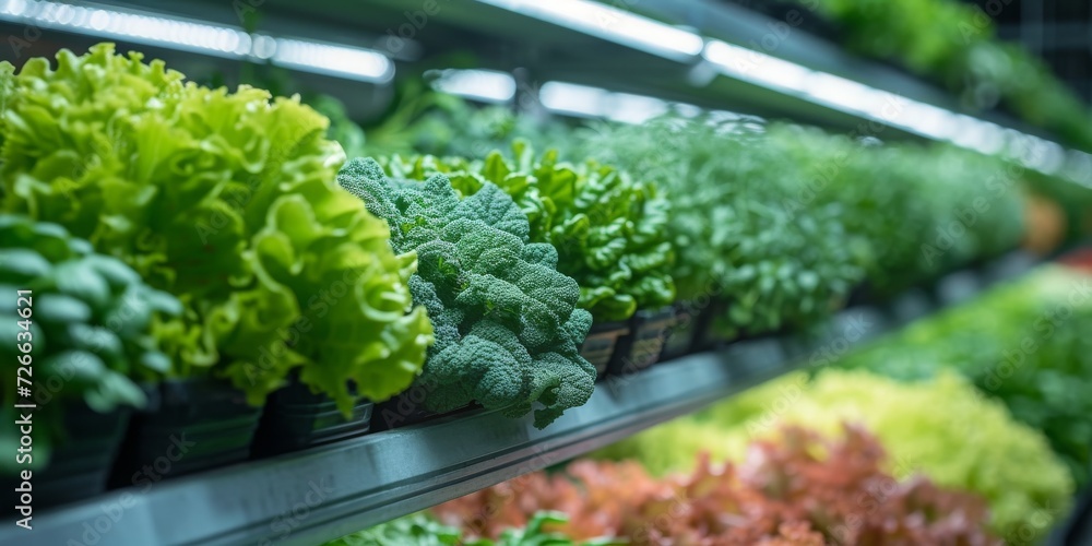Revolutionizing Agriculture: Sustainable Vertical Farming with Hydroponic Technology in a ...