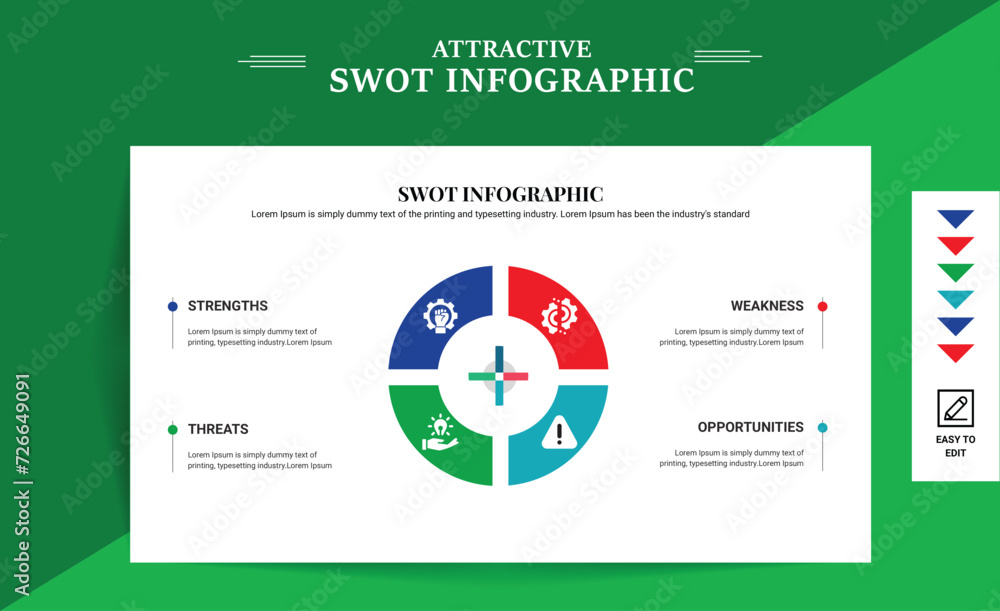 swot diagram, swot strength, infographic, swot template, swot ...