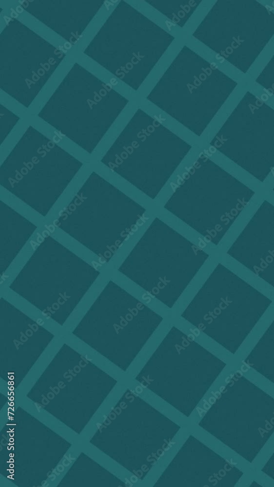 Flat Square tile shape placed together moving in a single direction ...