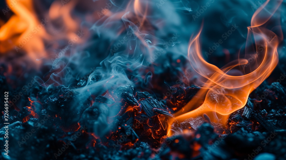 Smoke and Flames: If it's safe to do so, photograph the melting plastic ...
