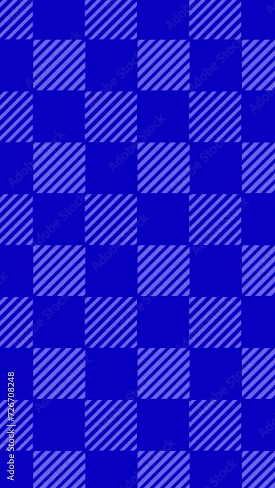Seamless looped blue color minimalistic pattern motion graphics ...