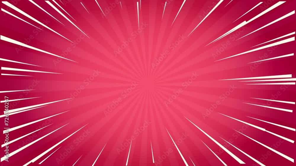 Comic background animation | expression balloon pop art style 4k video ...