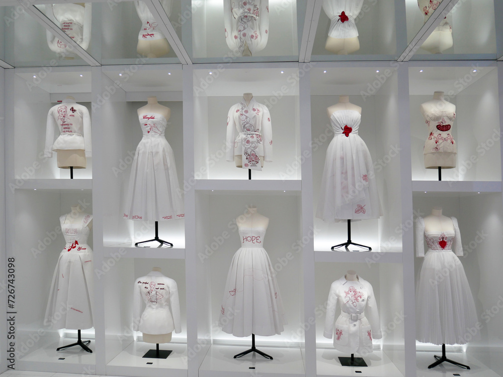 La Galerie Dior. before being made, the models are developed with a ...