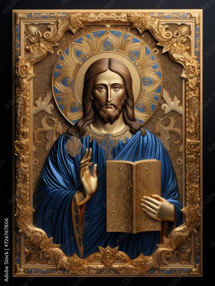 Divine presence: the timeless essence captured in the sacred icon of ...