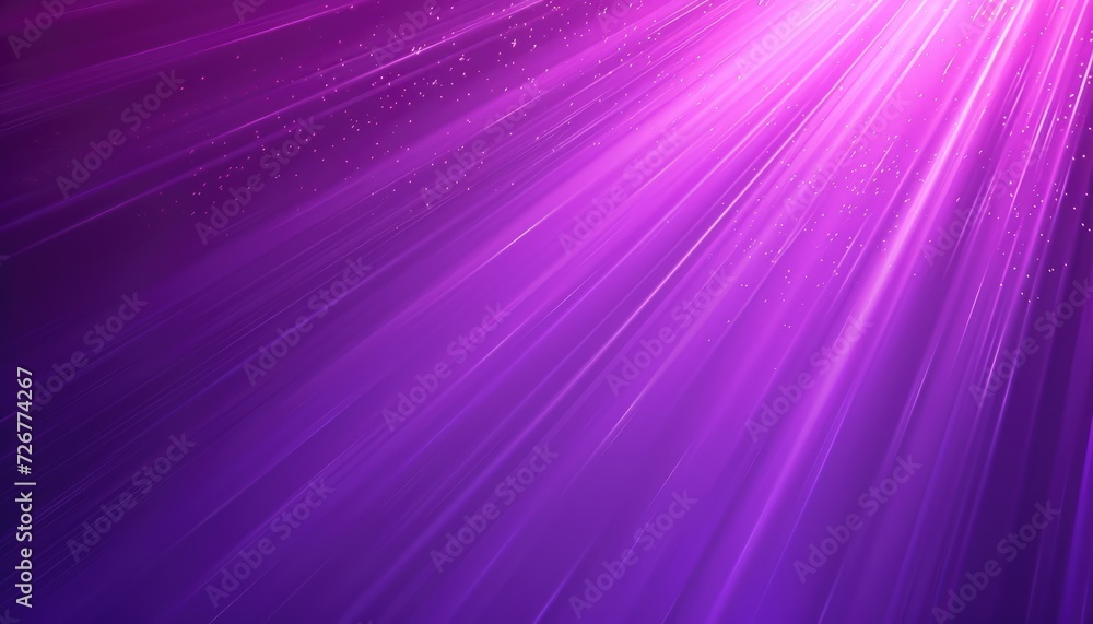 Abstract minimalistic purple rays and beams backdrop, spotlight ...