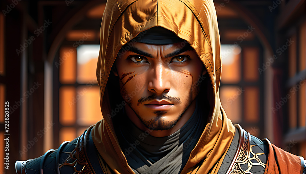 Infinite Chroma Ninja Assassin: A Visual Marvel of Striking Attire and ...