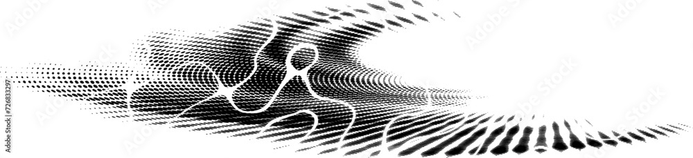 Spotted disc-shaped vortex frame with radial point rays and traces of ...