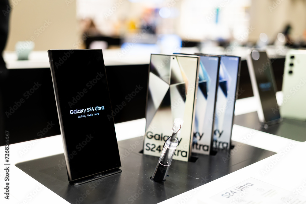 Samsung launch The New Samsung Galaxy S24 Ultra new models, demo ...