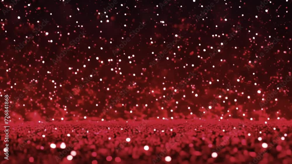 Vidéo Stock Star rain.Abstract motion background shining colorful particles. Shimmering ...