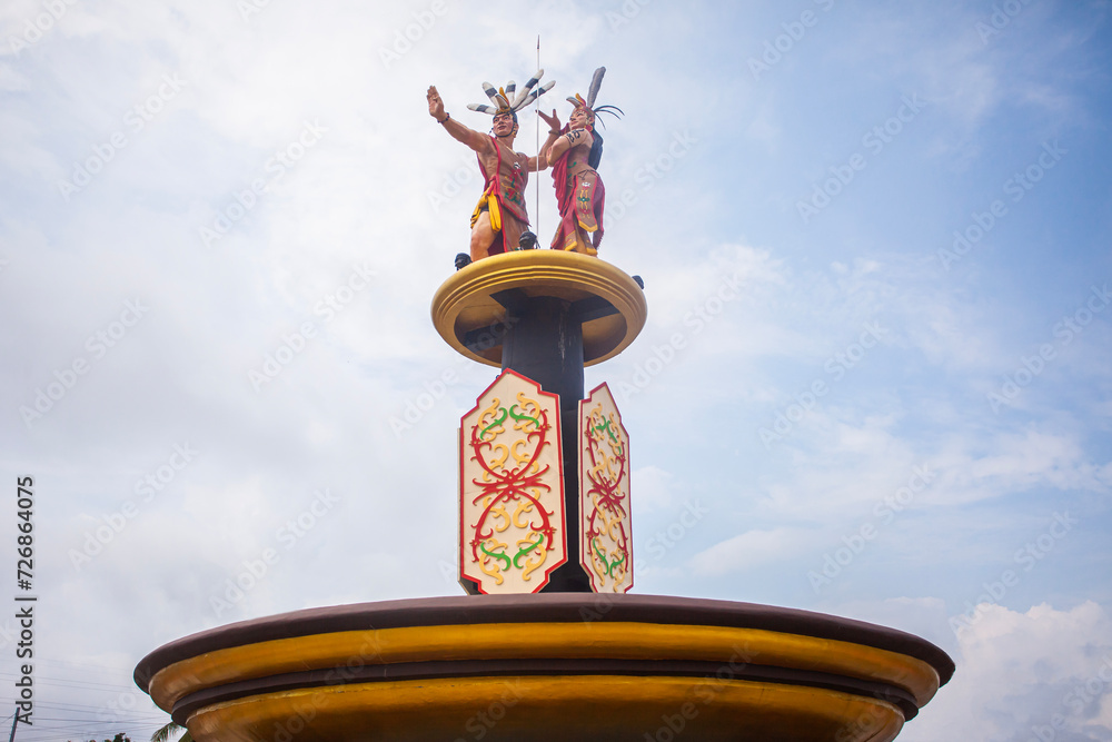 Mahir Mahar Monument, a monument honoring the local hero of ...